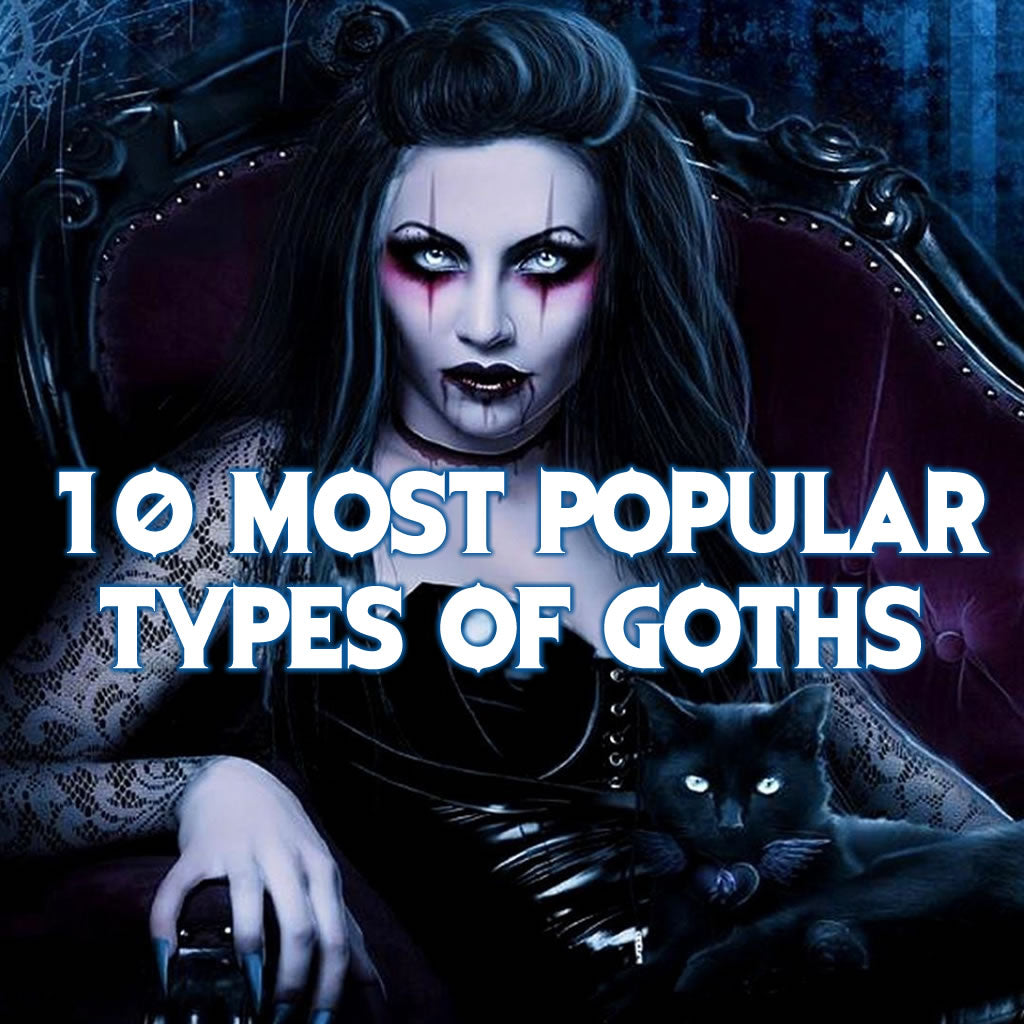 10 Most Popular Types of Goths | Shadow Meow